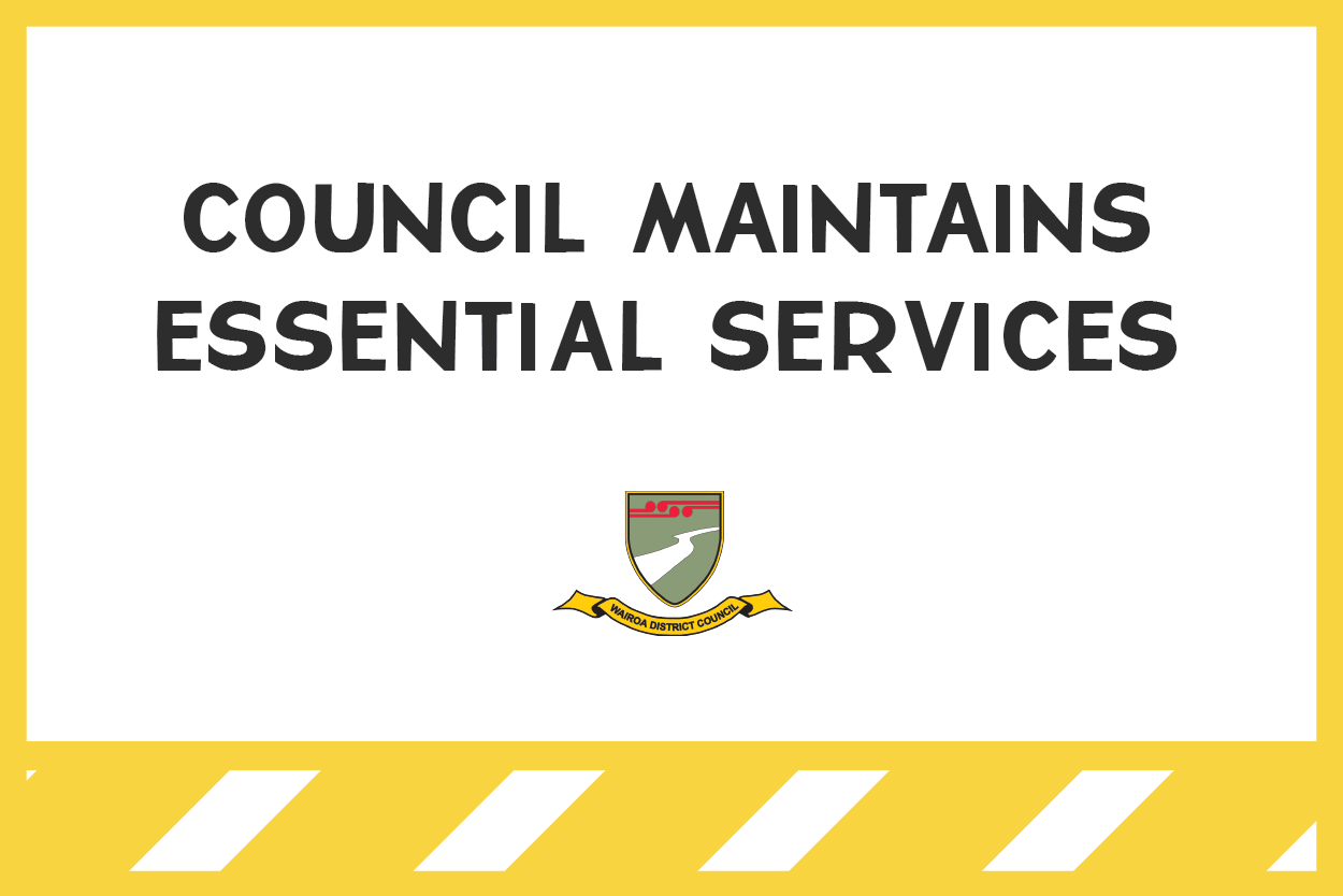 Council to maintain essential services | COVID-19 | Wairoa District Council