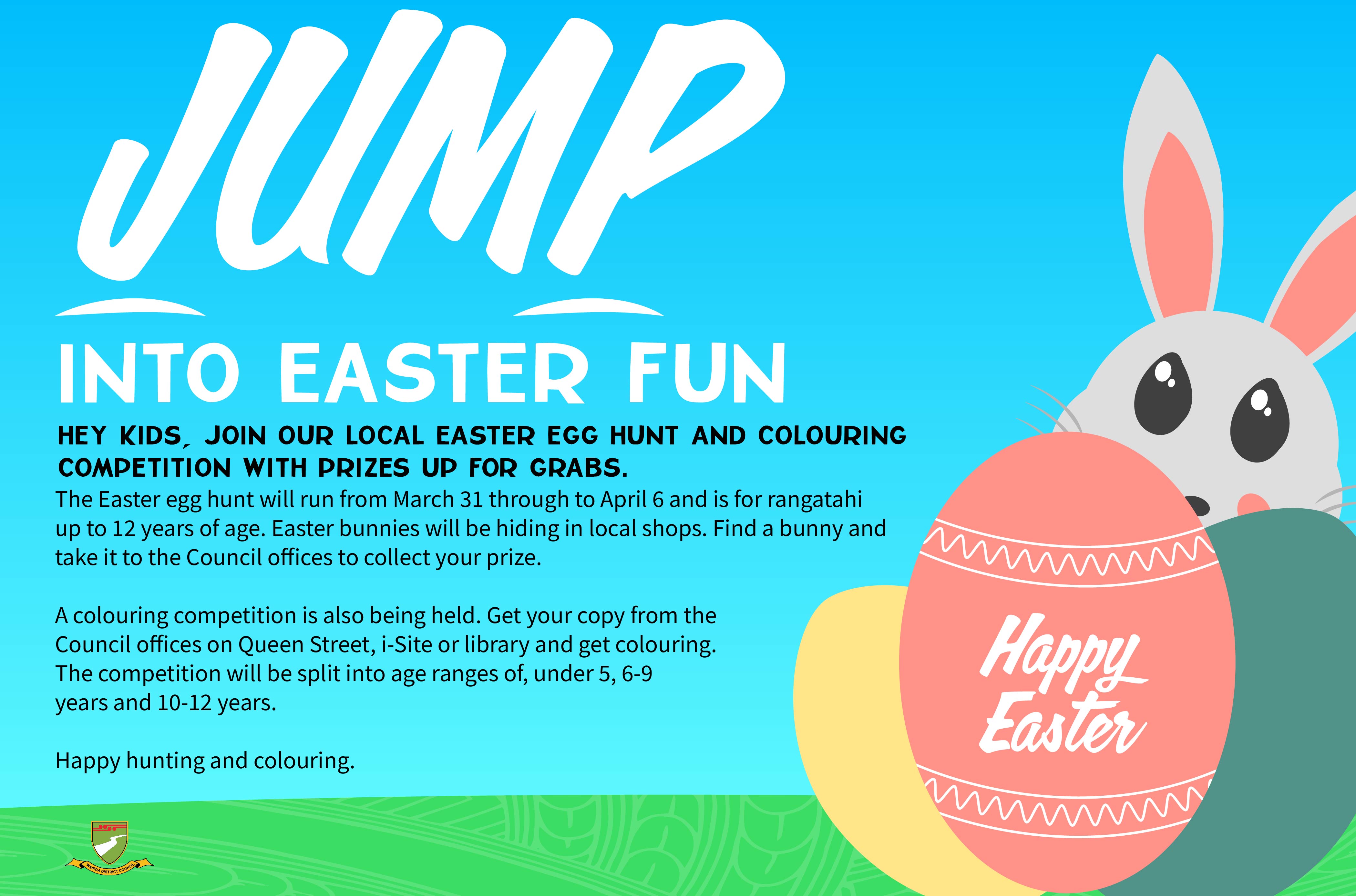 Jump into Easter fun | COVID-19 | Wairoa District Council
