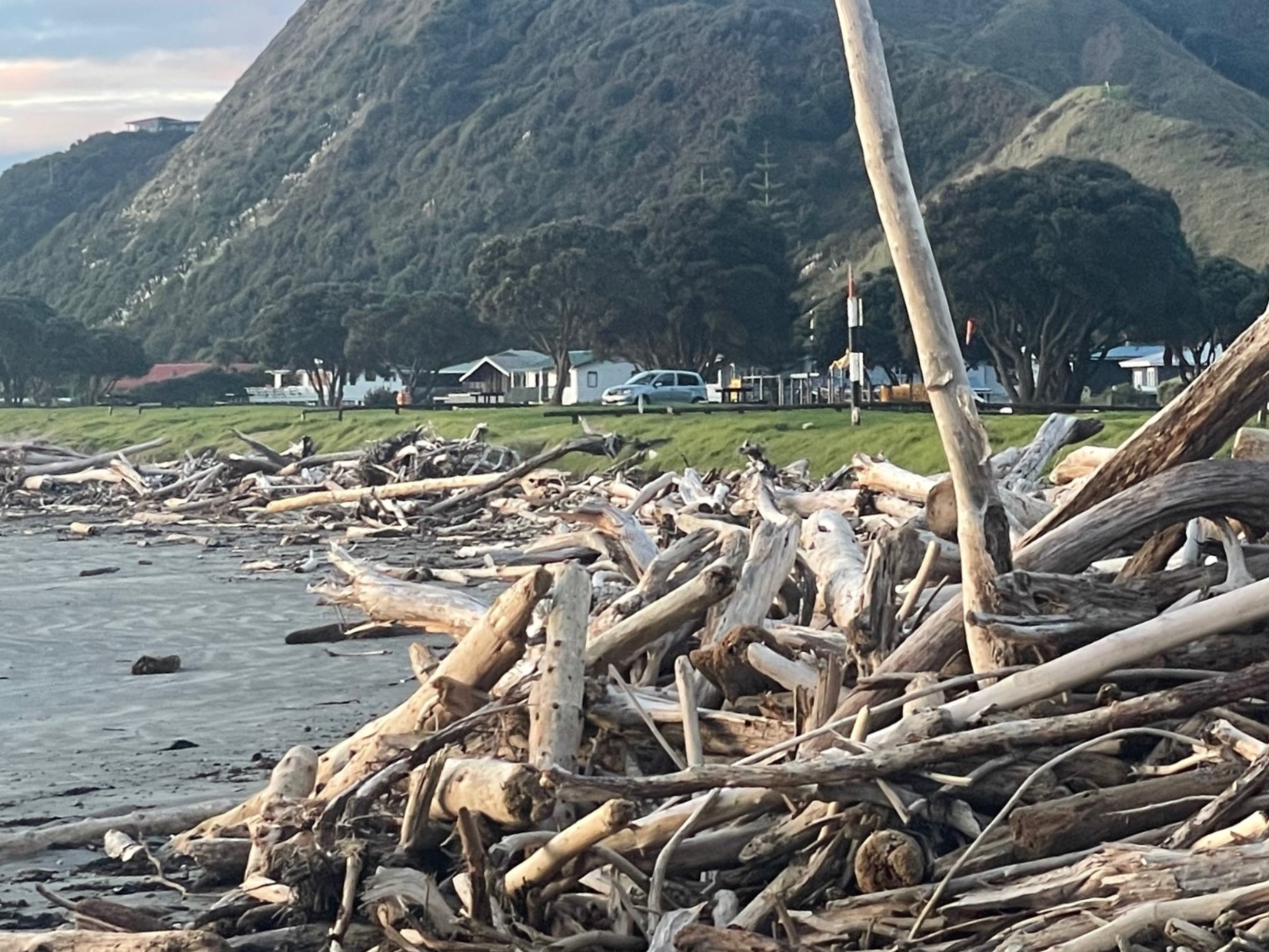 Beach debris clean-up well underway | COVID-19 | Wairoa District Council