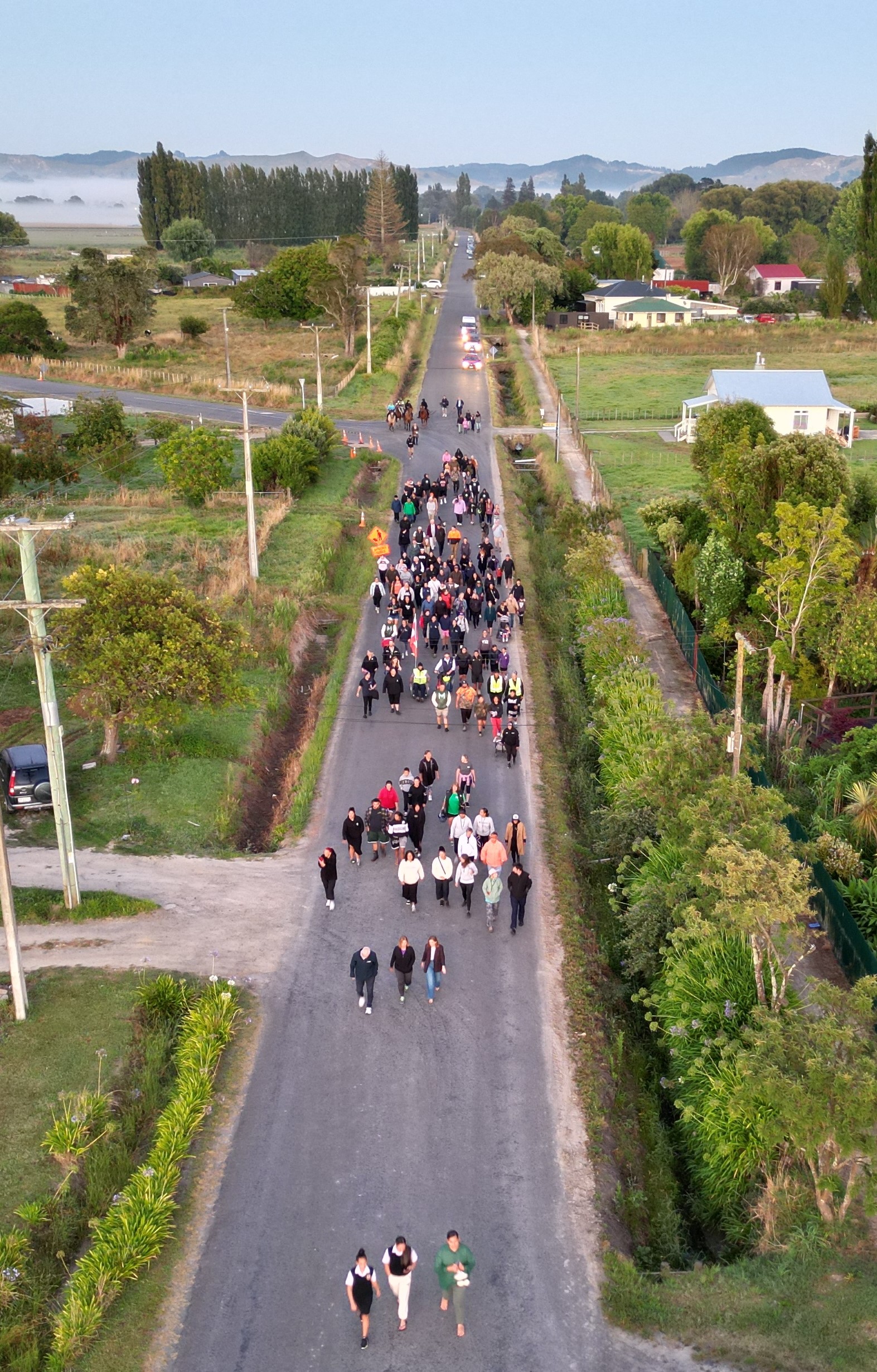 Dawn hikoi to mark cyclone anniversary | COVID-19 | Wairoa District Council