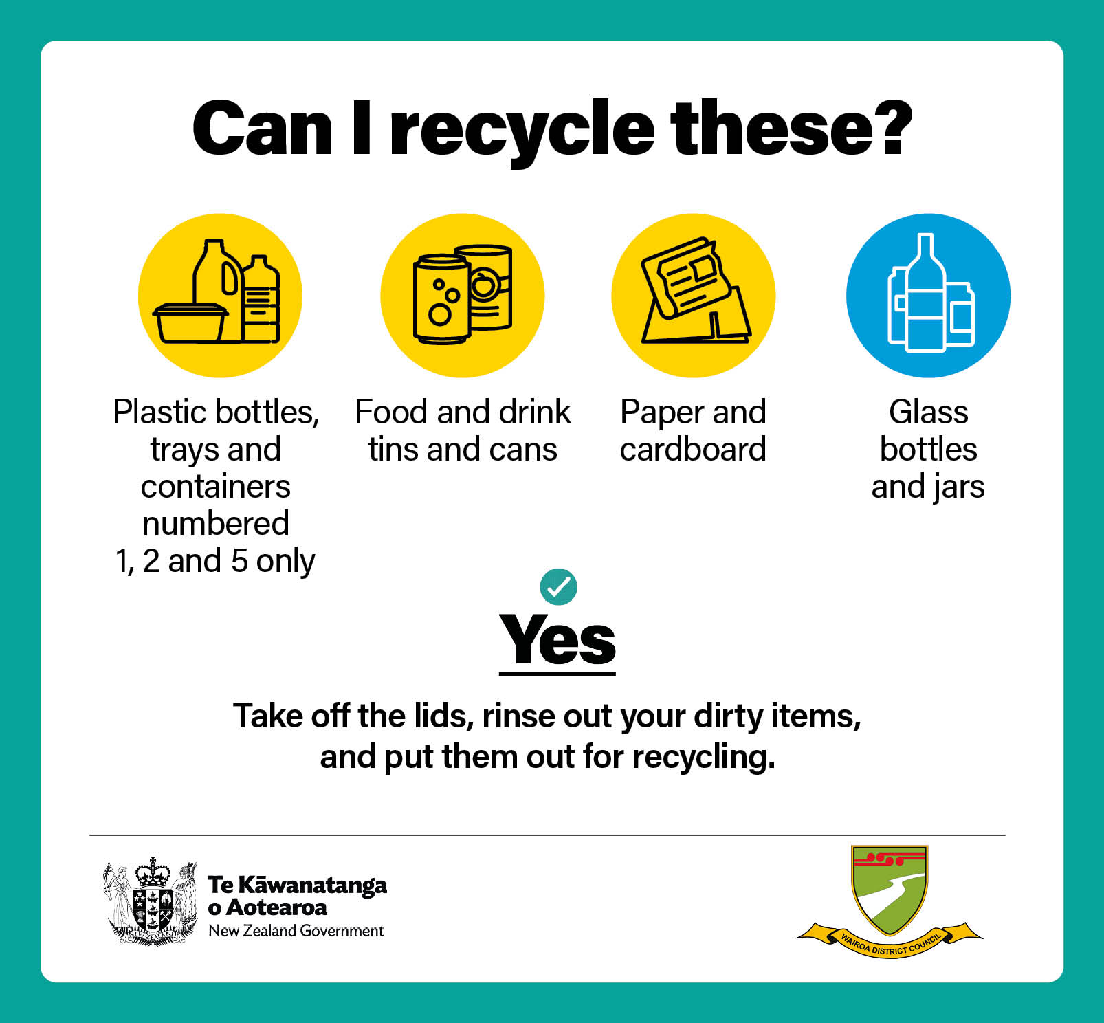 Recycling right | News & Media | Wairoa District Council