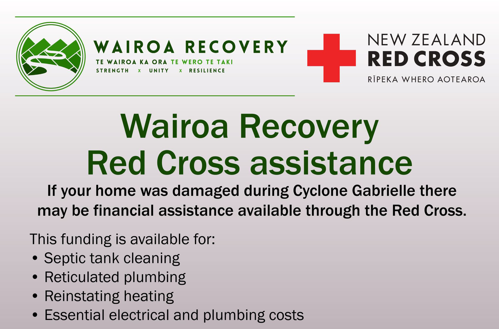Red Cross funding assistance available | COVID-19 | Wairoa District Council