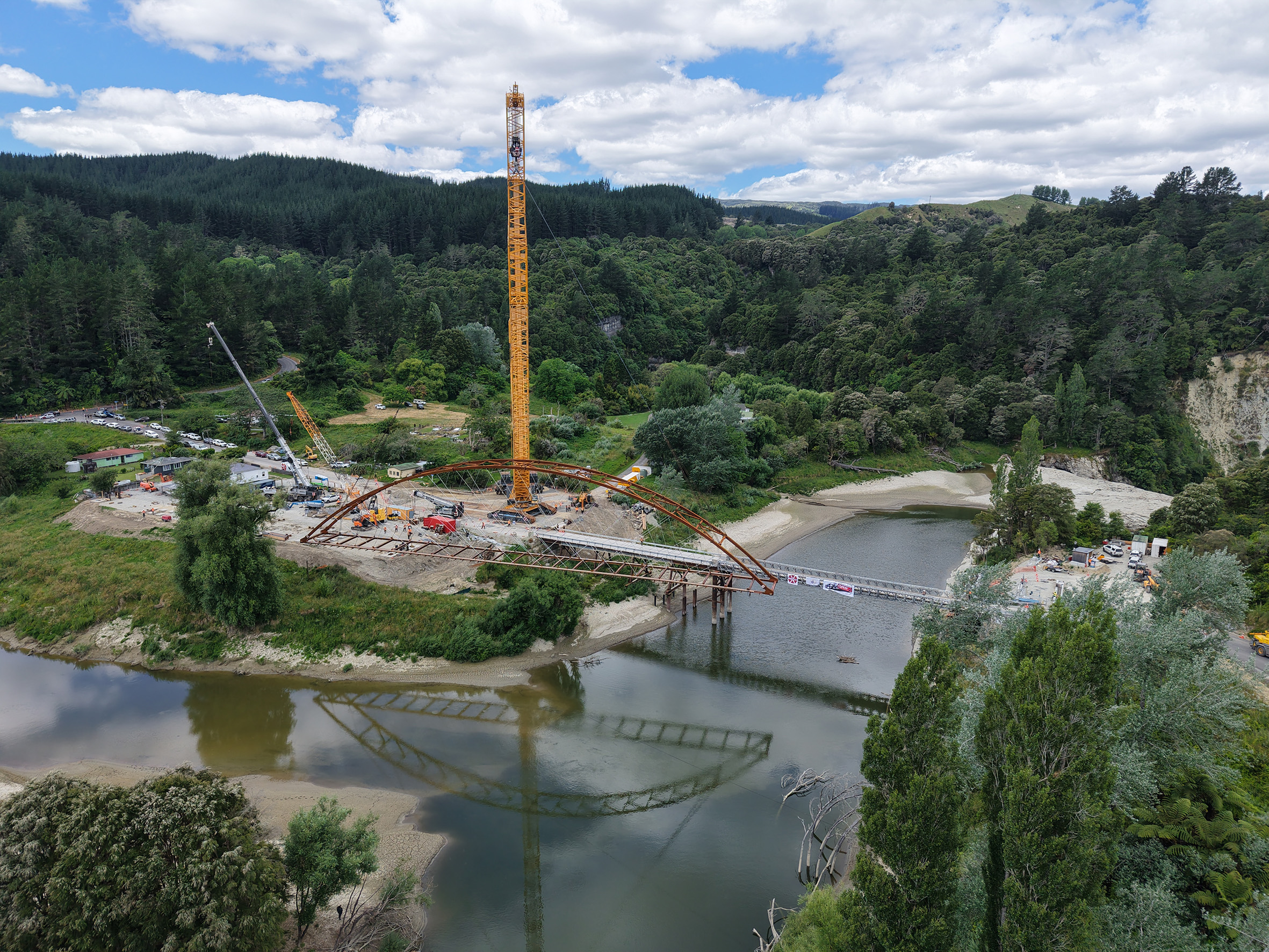 Te Reinga Bridge lift | News & Media | Wairoa District Council