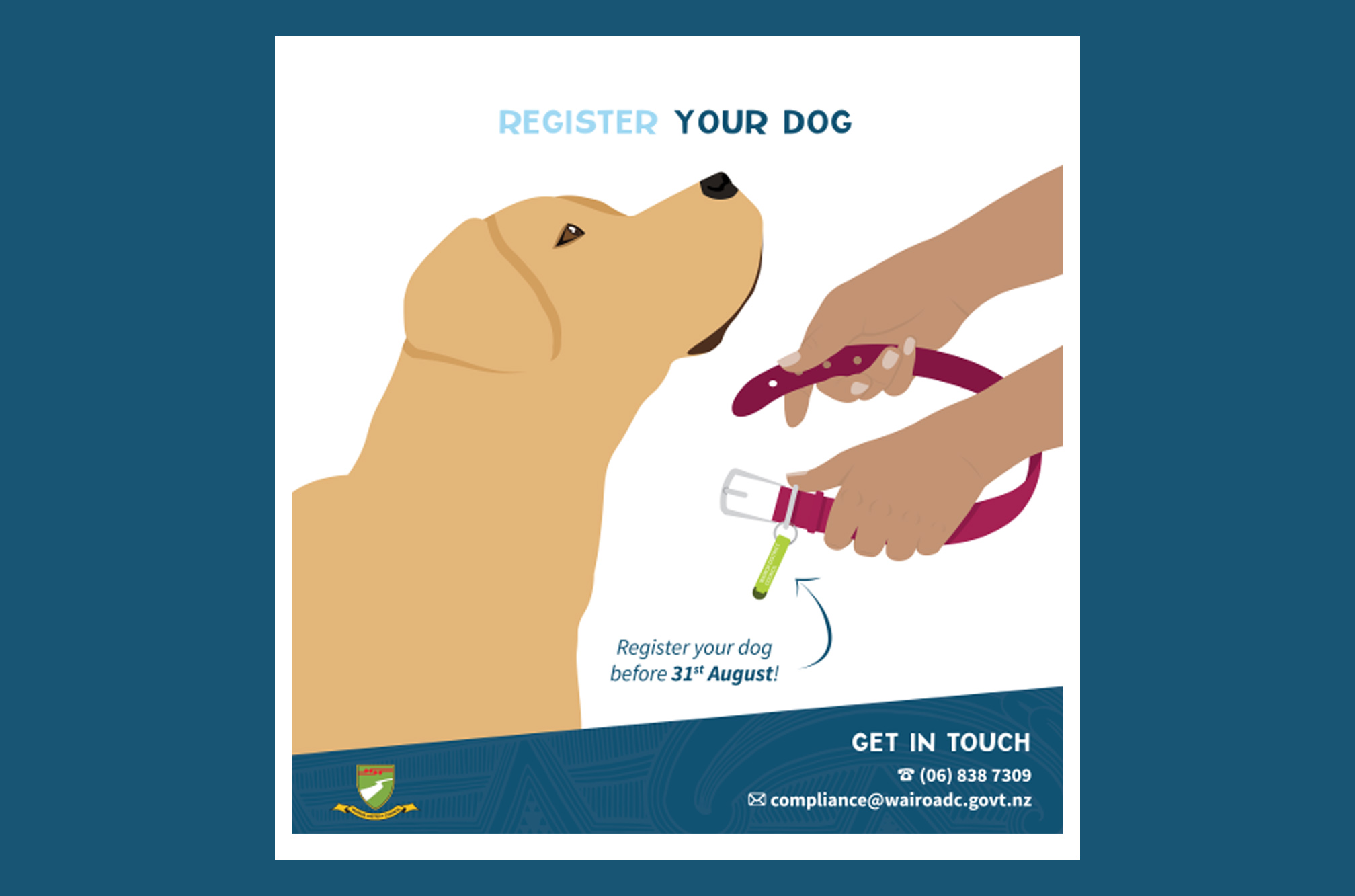 It s Dog Registration Time COVID 19 Wairoa District Council